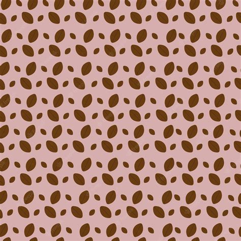 Premium Vector Vector Illustration Of Coffee Bean Pattern Including