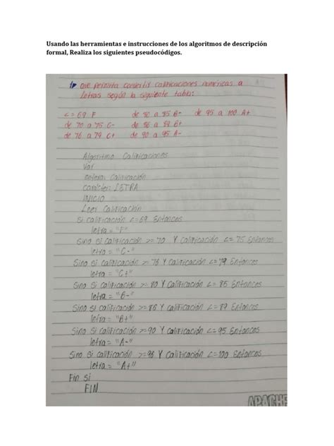 2 Practica Sobre Algoritmos Computacionales 2da Parte Pdf