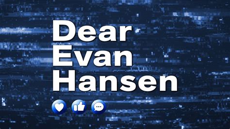 Dear Evan Hansen Broadway Rose Theatre Company