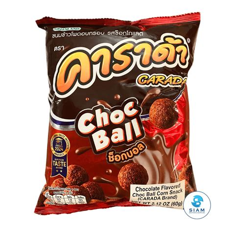 Get Carada Choc Ball Corn Thai Snack Chocolate Flavor 21 Oz Delivered