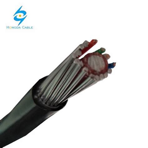 6001000v Pvc Insulated Single Phase Concentric Cable With Copper Or