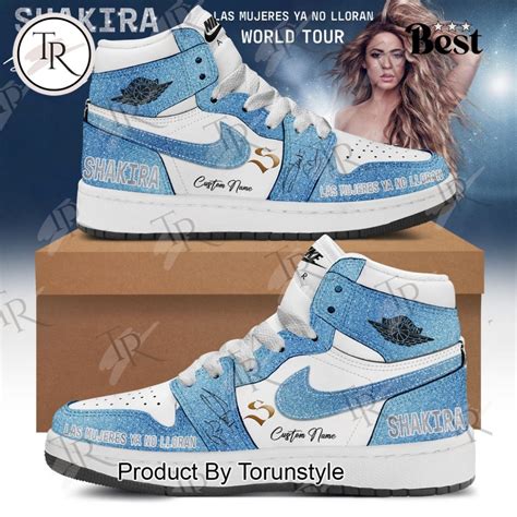 Shakira X Las Mujeres Ya No Lloran World Tour 2025 Custom Name Air