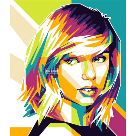 Taylor Swift In Wpap Style On Artstation At Artwork 14qyyx Taylor