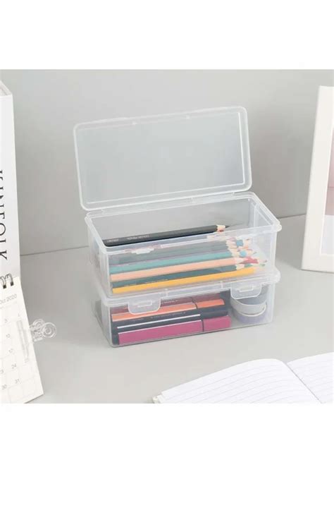 Plastic Pencil Stationary Box At ₹ 60piece Surat Id 2853340261762