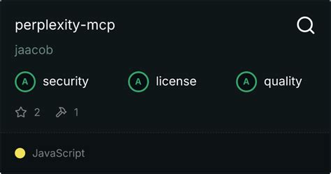 Github Jaacobperplexity Mcp A Mcp Server For Claude Desktop That