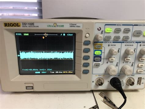 Noise On My Oscilloscope When Probing A Wire Electrical Engineering