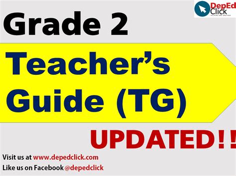 Teachers Guide Tg Grade 2 K 12 Updated Depedclick