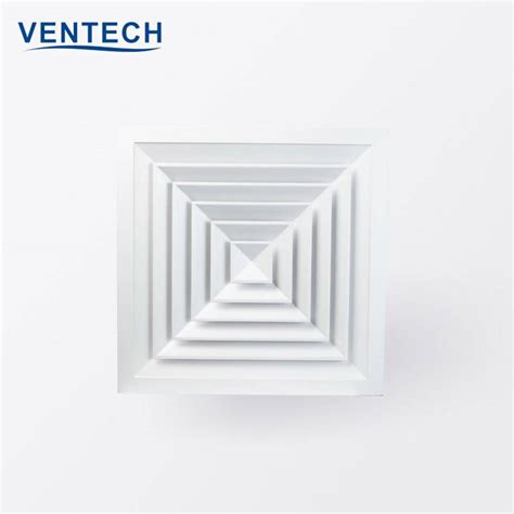 4 Way Square Ceiling Air Diffuser Scd Vb Ventech