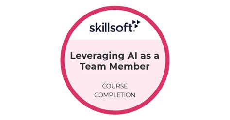 Kiran Bl On Linkedin Leveraging Ai As A Team Member • Kiran Bl • Skillsoft® Digital Badge …
