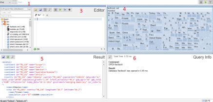 Bases de Données XML interrogation d une base BaseX avec XQuery