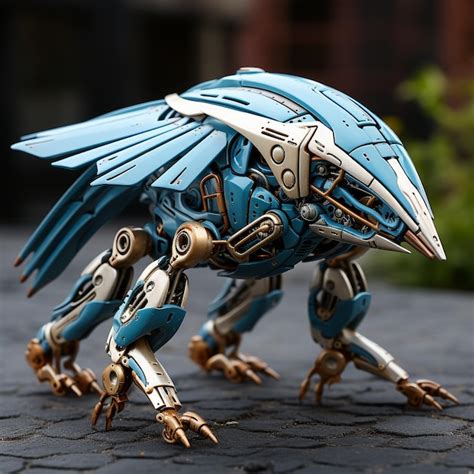 Premium Photo 3d Cartoon Pterodactyl Robot