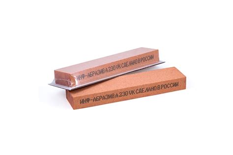 Брусок точильный водный для заточки кухонных ножей. КТВ 36x18x153 A 230 VK