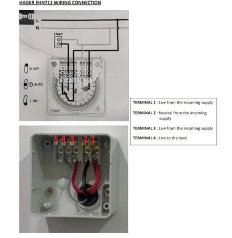 hager ehn711 24 hour timer switch time switch selangor kl malaysia electrical appliances