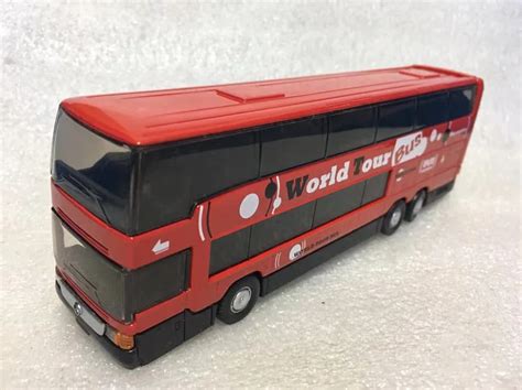 WELLY-1-60-Mercedes-Benz-MB-0404-Classic-Double-decker-Bus-Alloy-Model ...