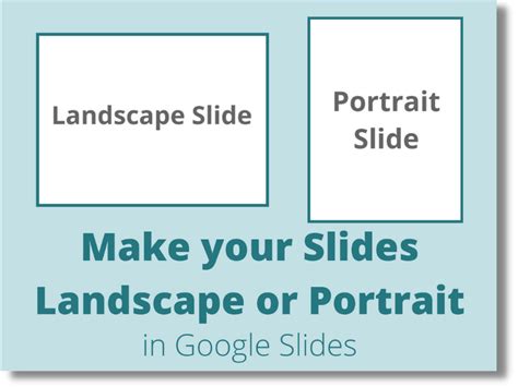 How To Change Slides To Portrait In Google Slides Just Click Here IT Training