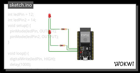 Labw2007led Wokwi Esp32 Stm32 Arduino Simulator