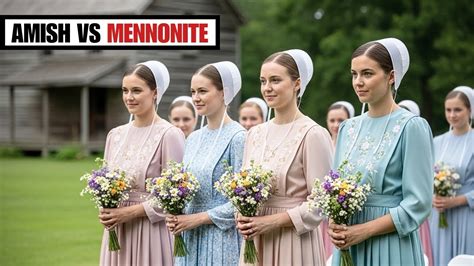 How Amish And Mennonite Girls Are Raised For Marriage The Amish Way