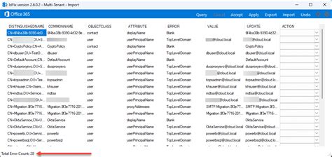 prepare ad synchronization with azure active directory using idfix