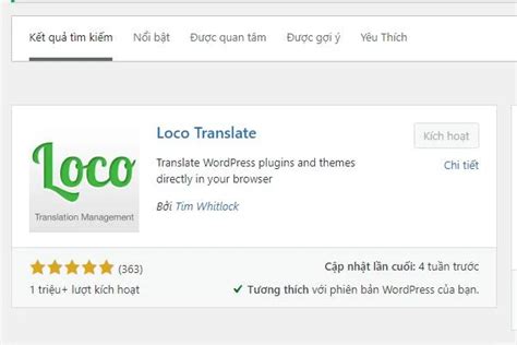 Việt Hóa Theme Wordpress Bằng Plugin Loco Translate Cộng Đồng Theme