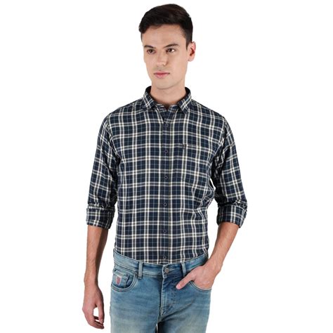 Duke Stardust Men Full Sleeve Cotton Shirt Sdo7cktv