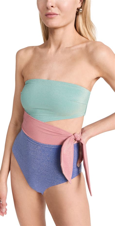 Popular Metallic One Piece Womens Swimsuits From Zimmermann Editorialist