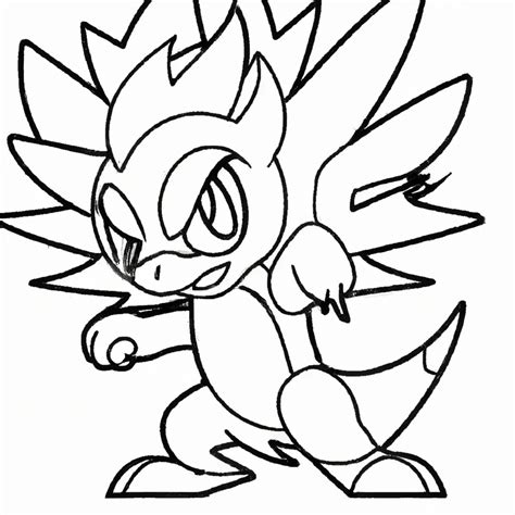 10 Desenhos De Pokémon Combusken Para Imprimir E Colorir