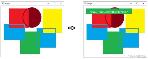 opencv识别图像中的颜色 颜色识别opencv csdn博客