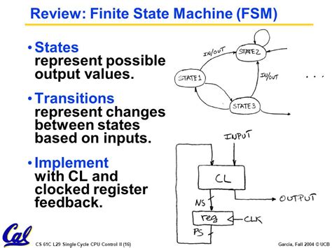 Cs 61c L29 Single Cycle Cpu Control Ii 1 Garcia Fall 2004 © Ucb