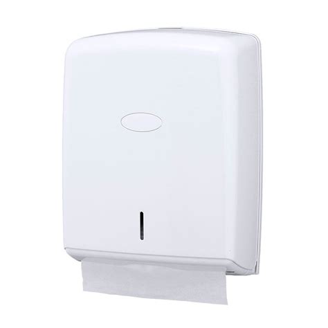 Dispensador Papel Toalla Secamanos Zig Zag Smart Blanco