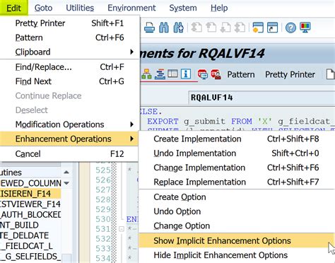 Adding New Fields In Qa32 Qa33 Report Abapmemo Com