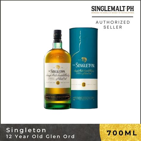 Singleton Of Glen Ord 12 Year Old 70cl Shopee Philippines