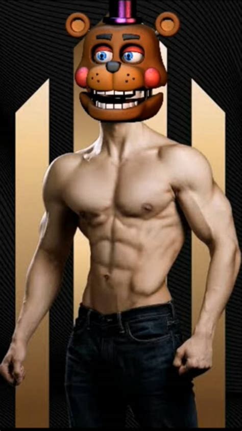 Buff Rockstar Freddy Fnaf By Glamrocknightbear On Deviantart