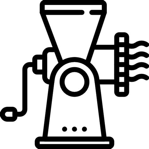 Mincer Basic Mixture Lineal Icon