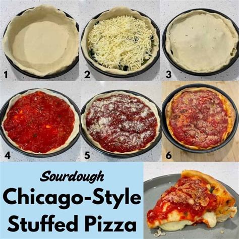 Sourdough Chicago Stuffed Pizza Grant Bakes