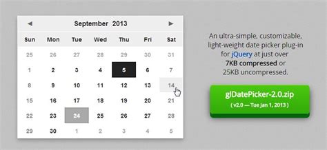 Best Free JQuery Calendar Plugins For Web Designers OnAirCode