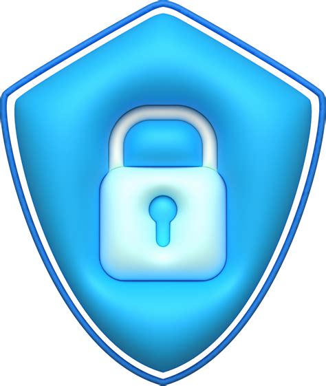 3d Design Of Padlocks And Protective Shields Data Lock Secure Encryption Privacy Concept