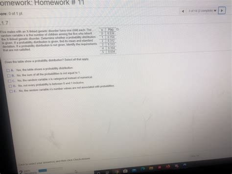 Solved Omework Homework 11 3 Of 14 2 Complete Core 0