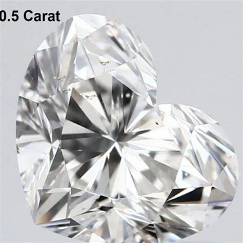 05 Carat Heart Shape Diamond For Jewelry At ₹ 150000carat In Mumbai