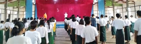 ရမ်းဗြဲမြို့ အ ထ က ပုလုပ်တောင်ကျောင်း၌ မိုးရာသီအားကစားသင်တန်းဖွင့်လှစ် Information And Public