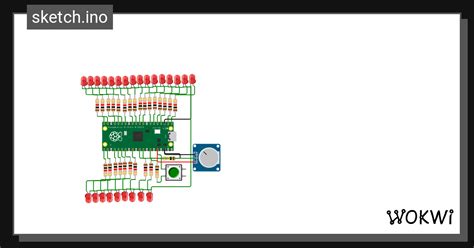 I Of 25 Led Potentiometer Select Wokwi Esp32 Stm32 Arduino Simulator