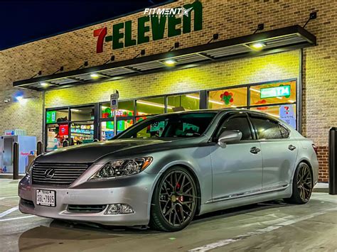 2008 Lexus Ls460 L With 20x9 Aodhan Aff9 And Continental 245x35 On Air