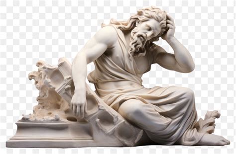 Png Classical Marble Sculpture Thoughtful Premium Png Rawpixel