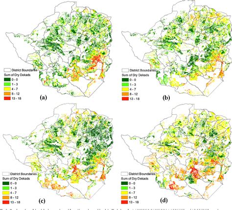 Figure 2 From Redicting Maize Yield In Zimbabwe Using Dry Dekads Derived From Emotely Sensed