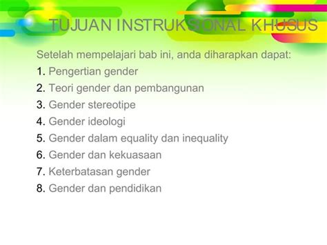Kuliah 9 Gender And Development PPT