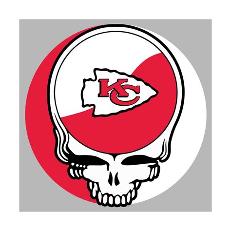Kansas City Chiefs Skull Svg Sport Svg Skull Svg Kansas C Inspire