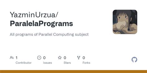 GitHub YazminUrzua ParalelaPrograms All Programs Of Parallel Computing Subject