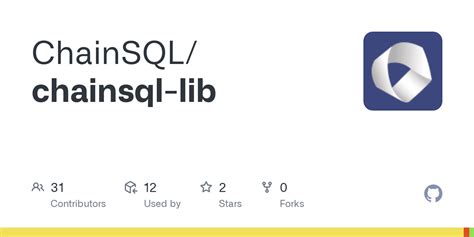 GitHub ChainSQL Chainsql Lib
