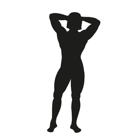 Free Vector Flat Design Strong Woman Silhouette