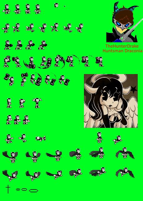 New Alice The Angel Sprite Sheet By Thehunterdrake On Deviantart