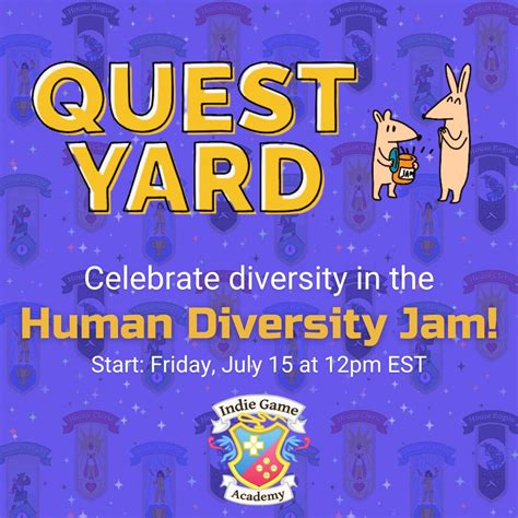 Iga Indiegameacademy Questyard Humandiversityjam Gamejam Gamejams Gamedev